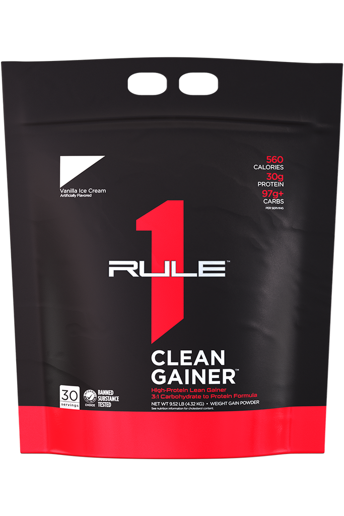 Rule 1 Clean Gainer 9.5Lb - 30 serve – Stacked Supps